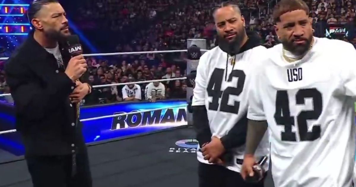 Roman Reigns takes shot at Cam'ron after Jey Uso incident on WWE Raw