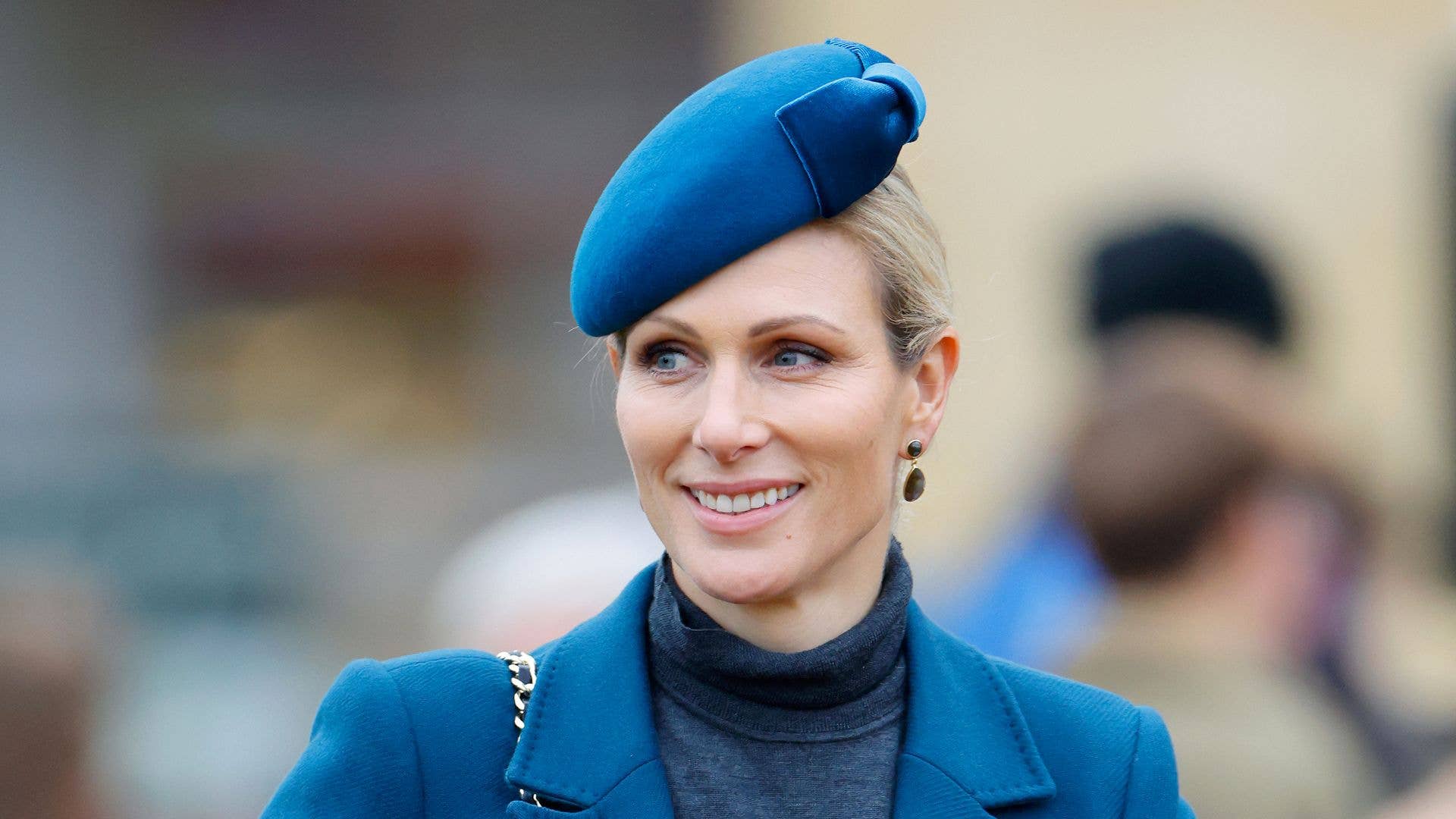 Zara Tindall pictured with adorable new family member