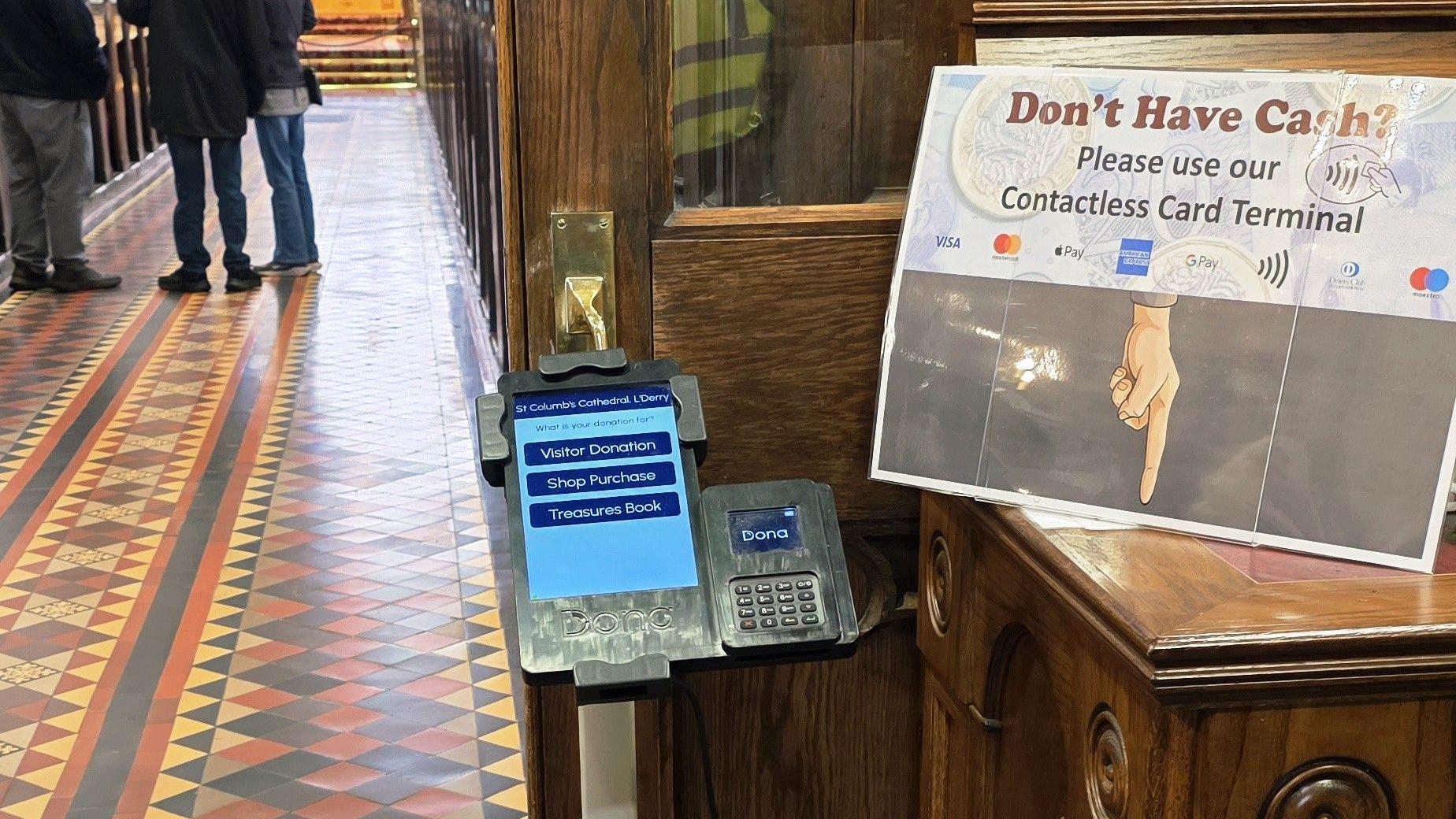 Cash or card? The churches making donations more accessible