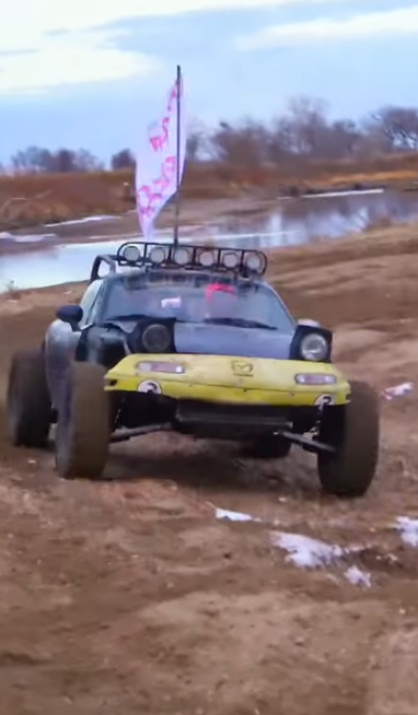 $500 Baja Miata build? Budget off-road project car transformation