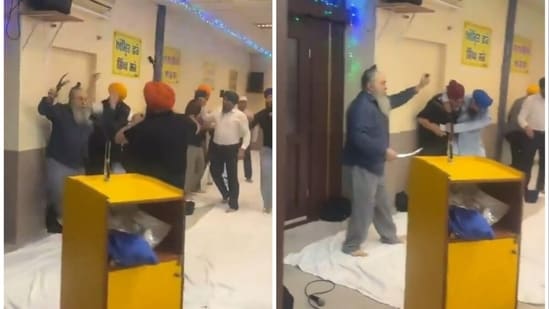 Kirpans, knives pulled out in massive clash at Germany gurdwara ...