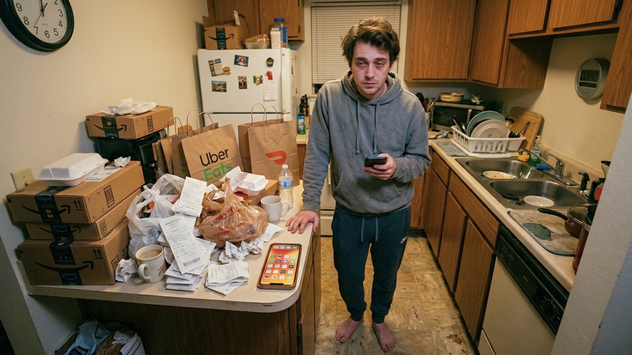Convenience is draining people’s money while making life feel emptier