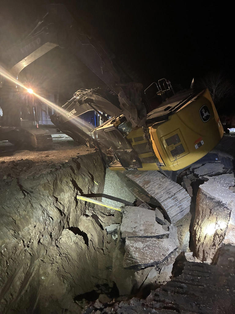 Gas line ruptured in Kewaunee now restored