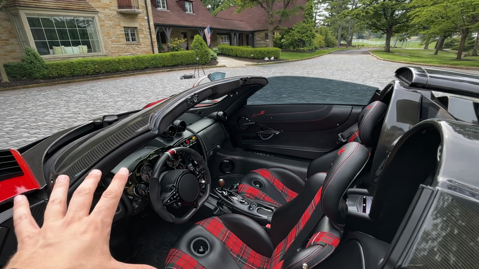 Inside one of the rarest Pagani cars