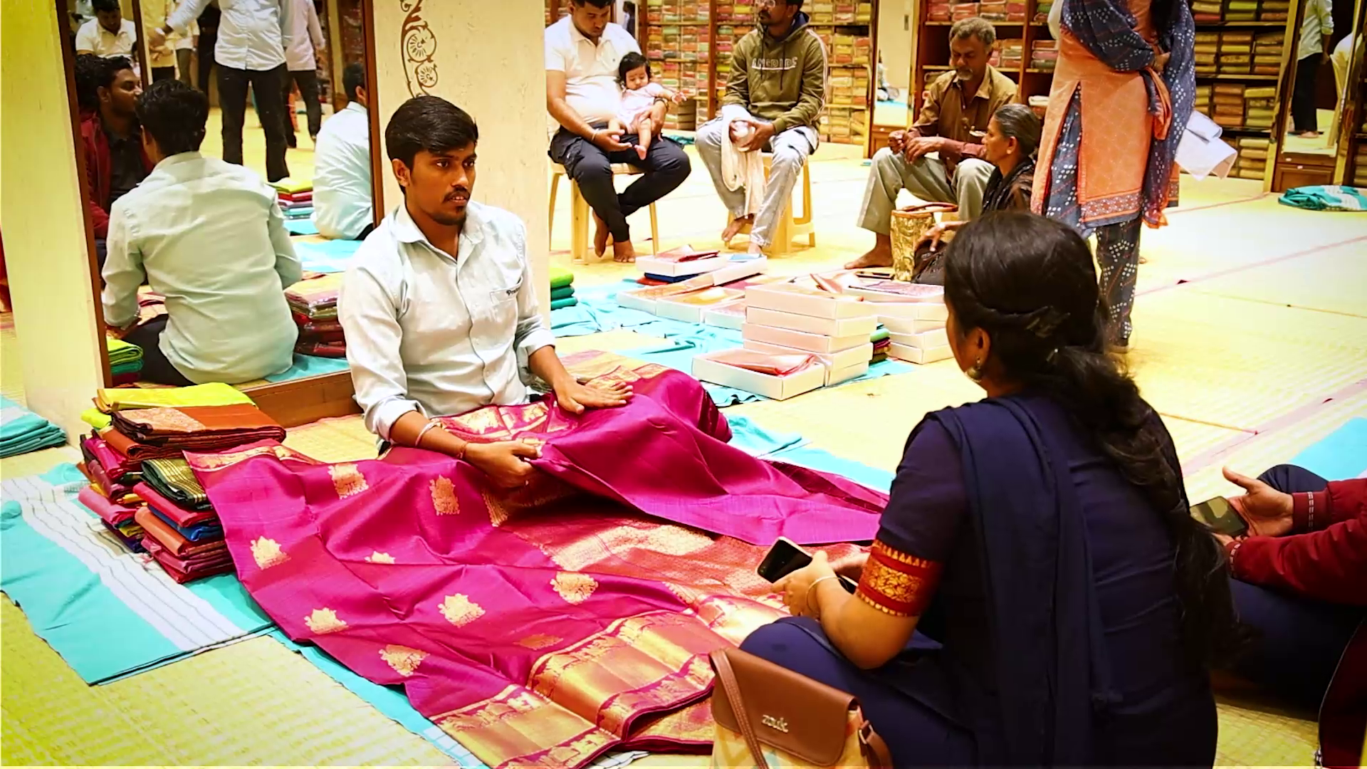 Kanchipuram silk sarees weave tradition, prestige and economic strength