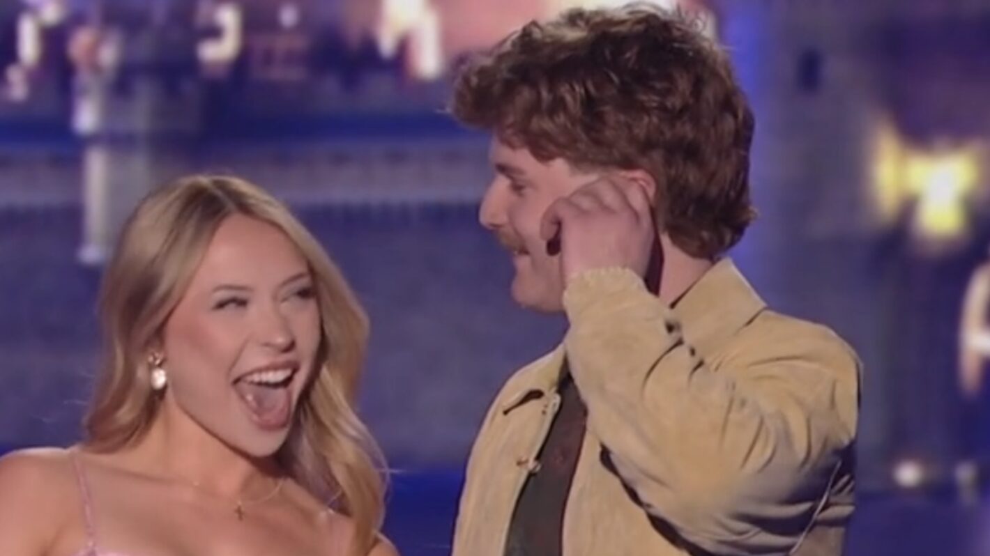 American Idol's Brooks & Rae confirm romance on Disney Night