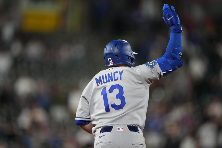 Muncy, Rushing both homer twice as Dodgers rout Rockies 12-3 behind ...