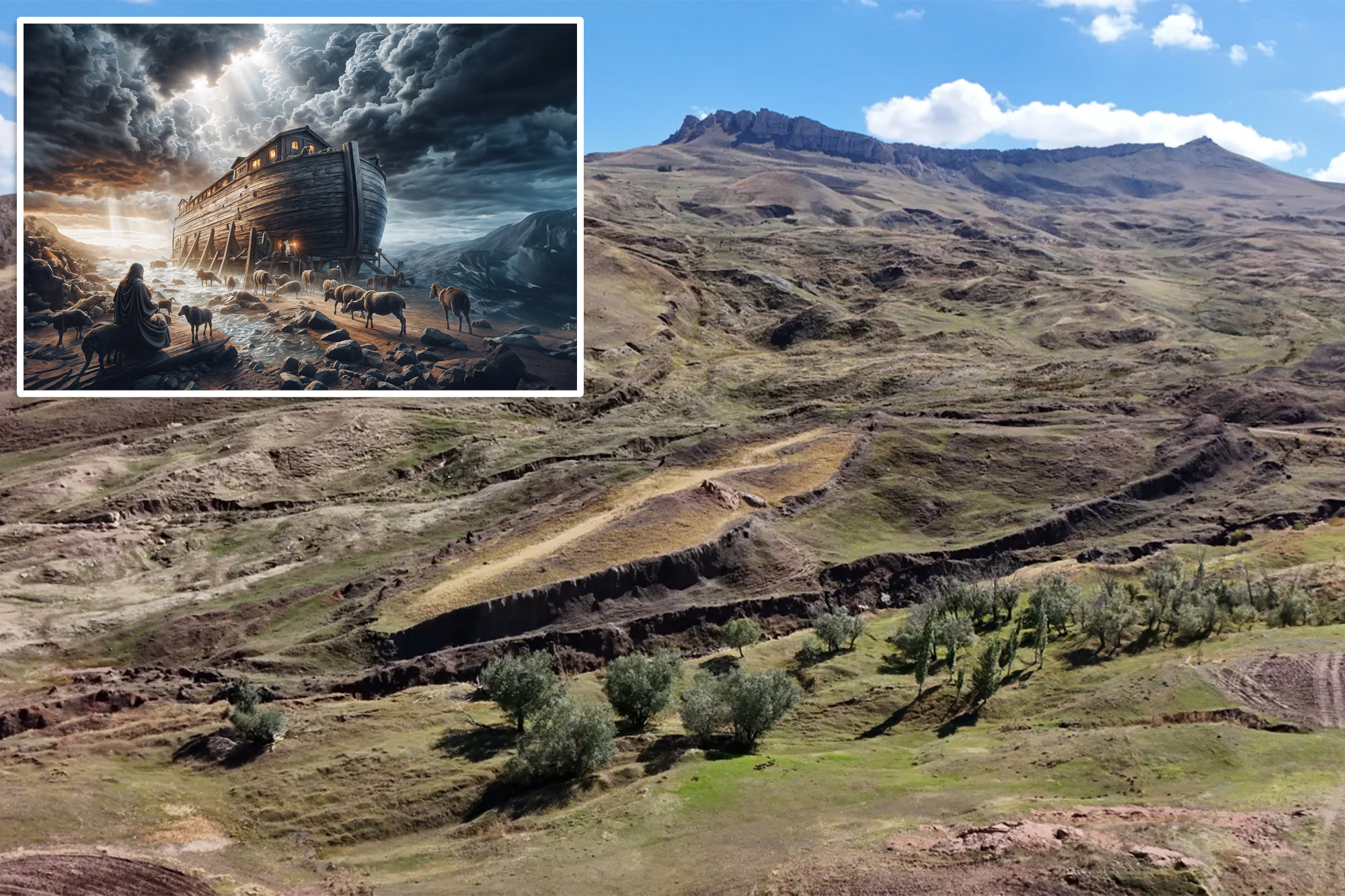 Noah’s Ark mystery deepens as researcher blows lid on strange rock ...