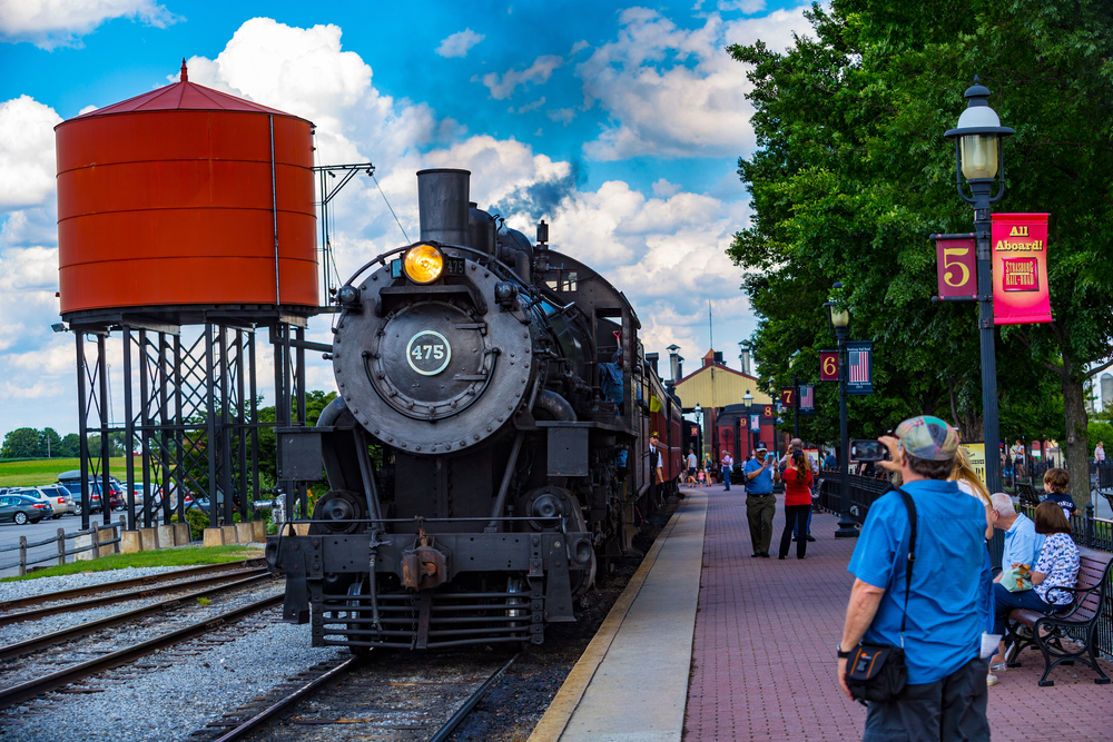 You can ride a 100-year-old steam train through Amish cornfields in ...