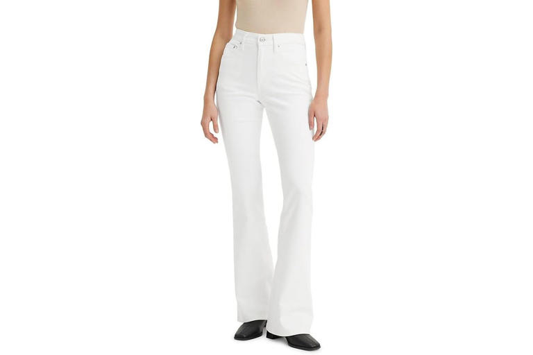 You need a leg-lengthening pair of white jeans for spring and summer—15 ...