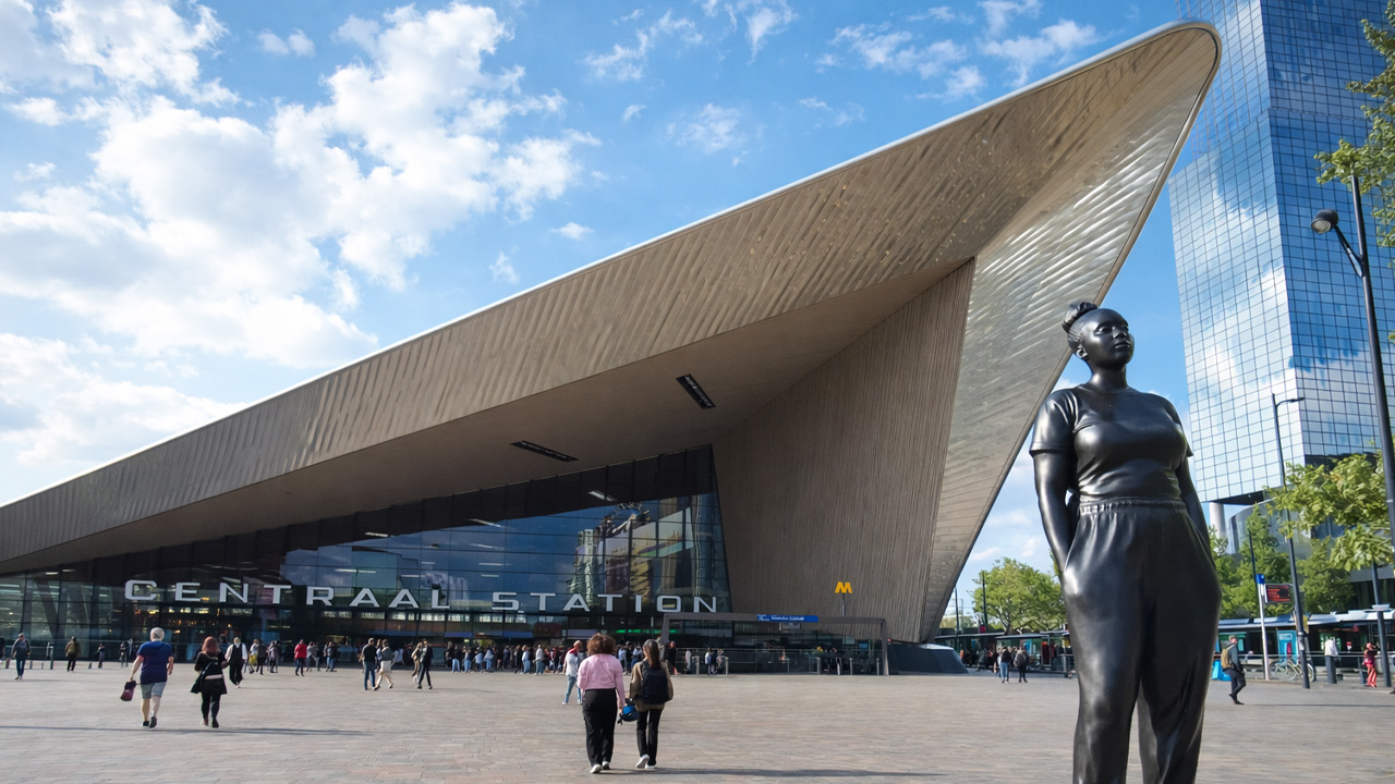 Is Rotterdam the most modern city you can explore like this?