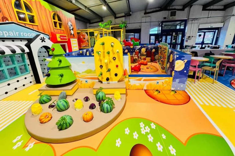 First look inside new Birmingham indoor play centre with slides, sports ...