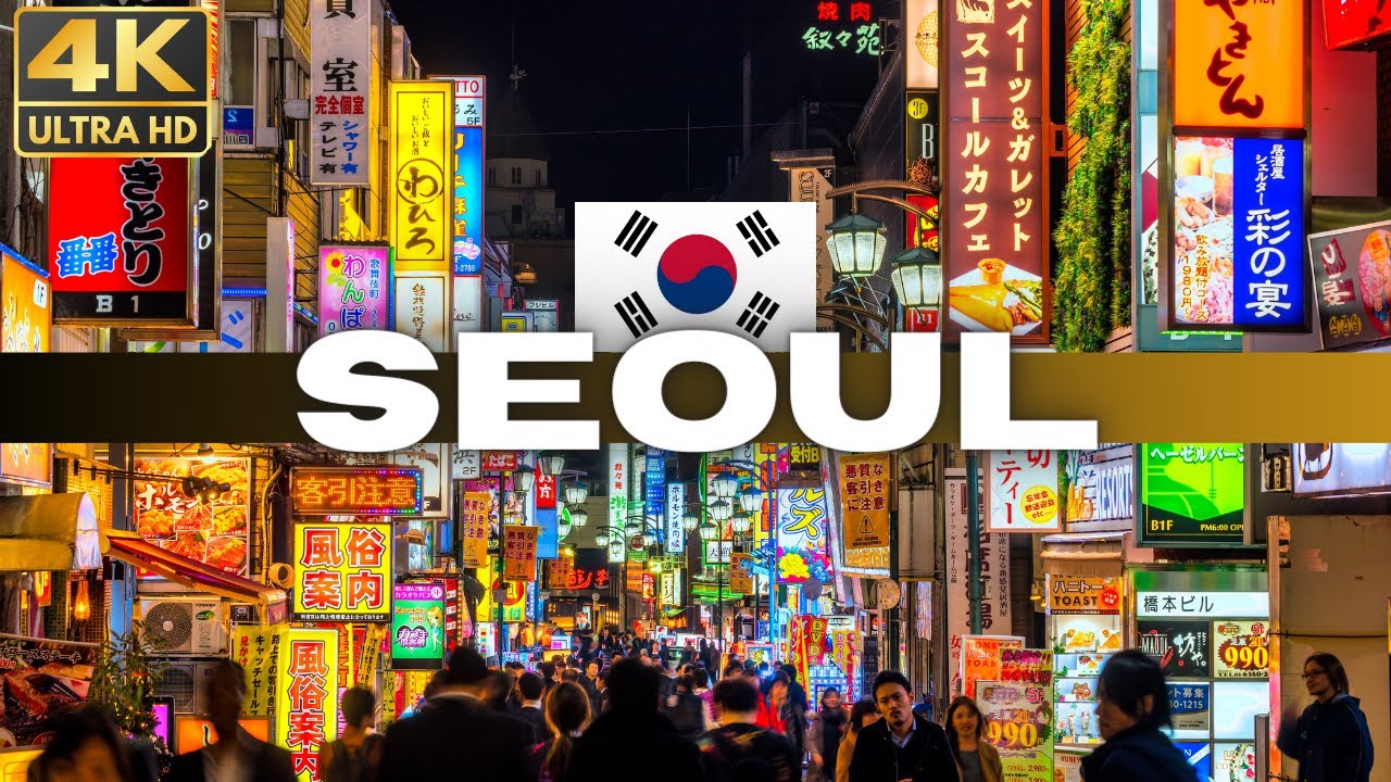 The Seoul South Korea travel tour 2024 4K