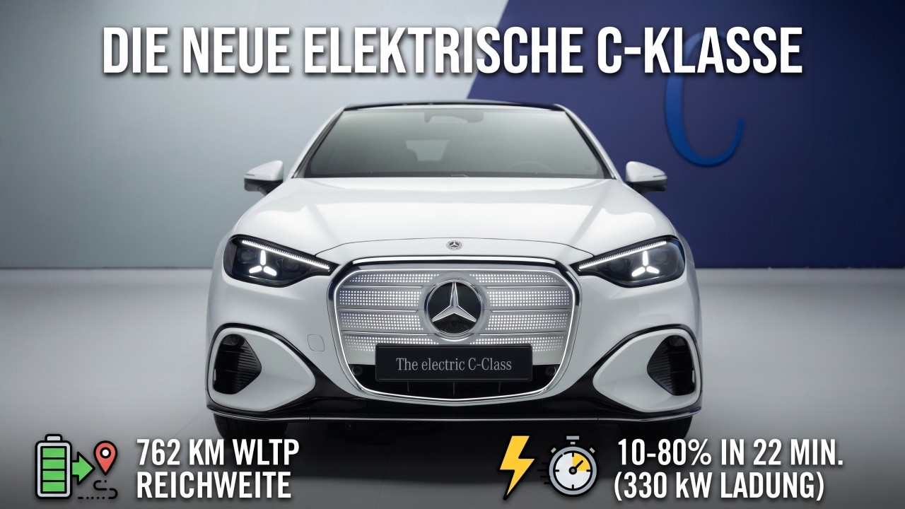 Mercedes C 400 4Matic EQ Opalite White: Erste Details & Fakten