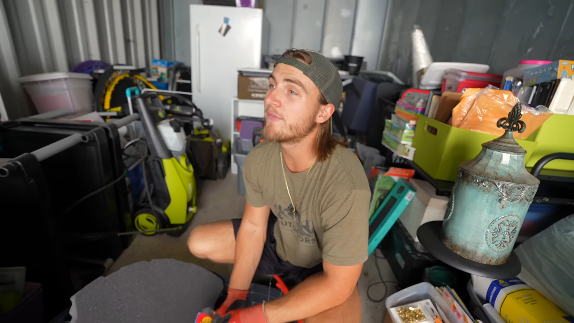 Storage auction surprise - The $707 locker that paid off