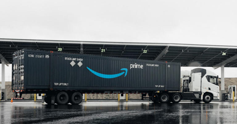 Amazon adding heavy-duty EV trucks from Einride as it spreads bets on ...