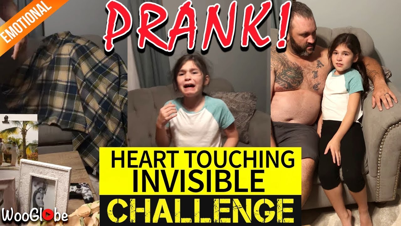 Young girl's over-the-top reaction to the invisible kid prank is beyond ...