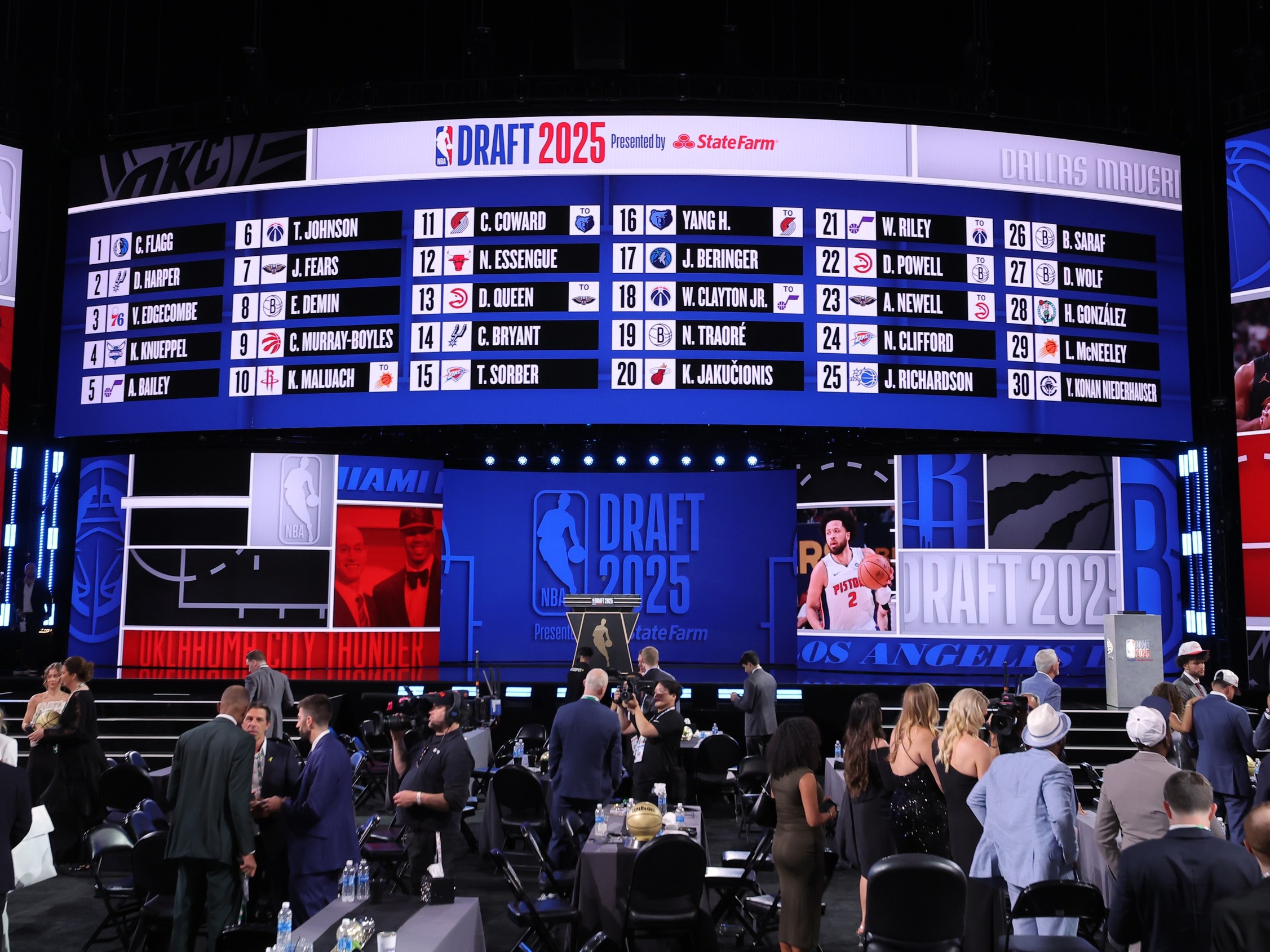 Draft NBA 2026 : le Jazz sécurise son pick, les Hawks réussissent un ...