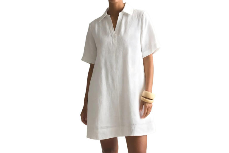 I’m cleaning out my closet for summer — these 12 linen tops, dresses ...