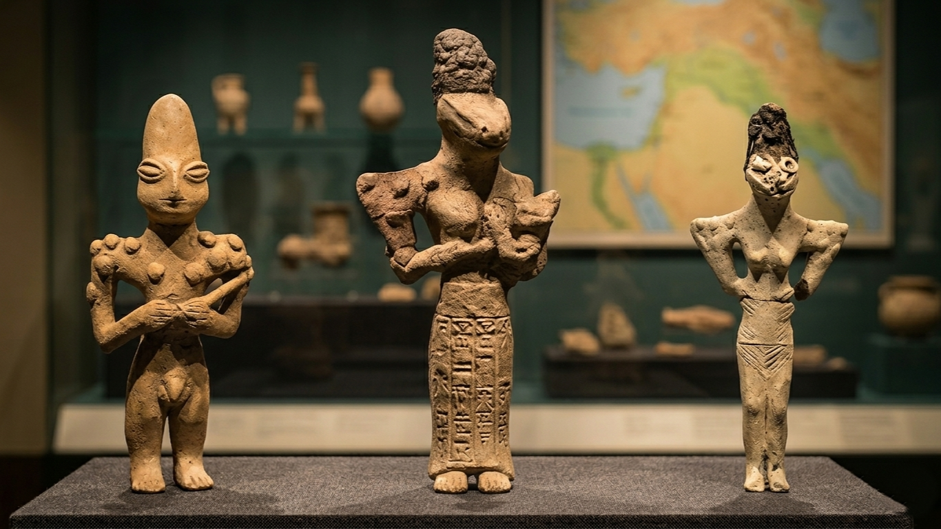 Ancient lizard statues from Mesopotamia - a mystery still unsolved