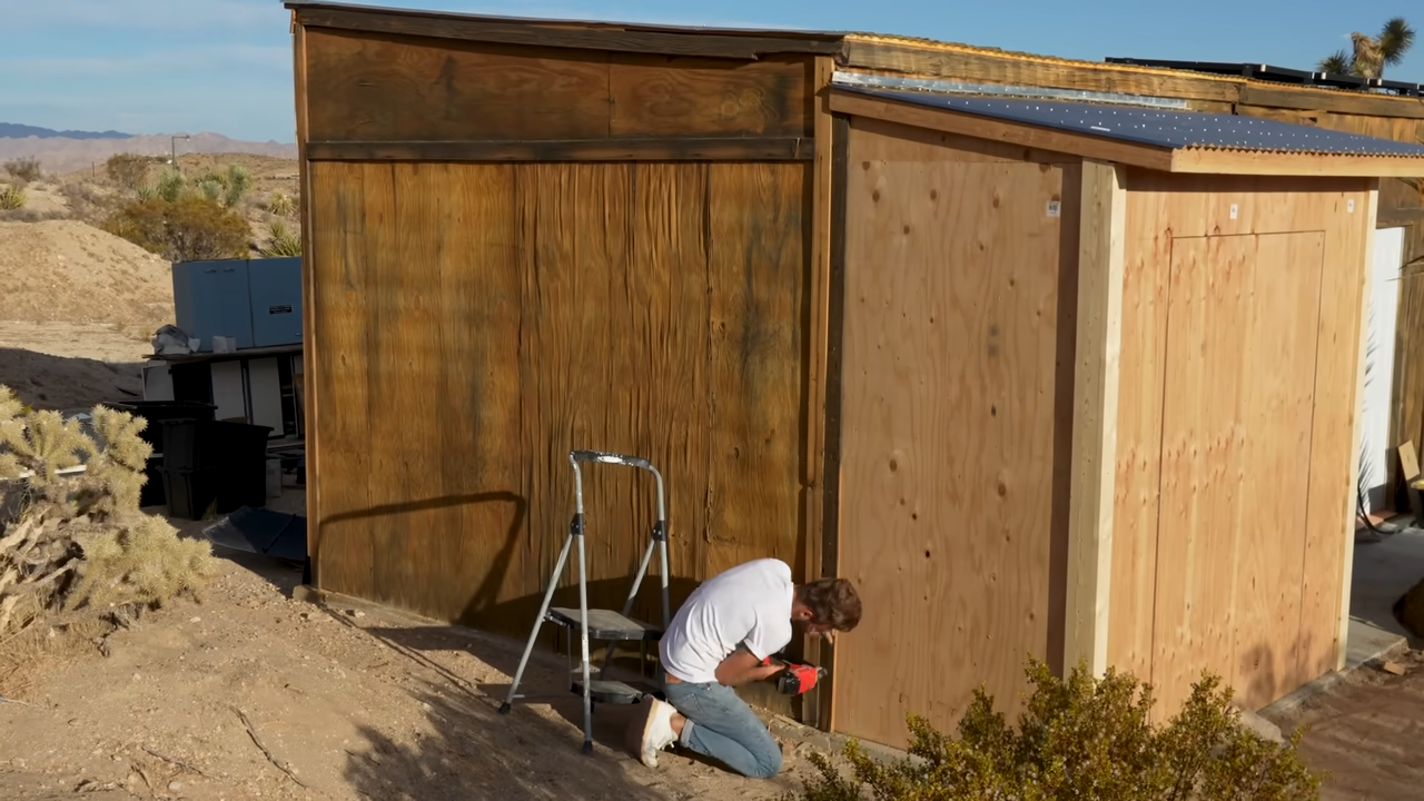 I kept building this onto my house… my neighbor came back
