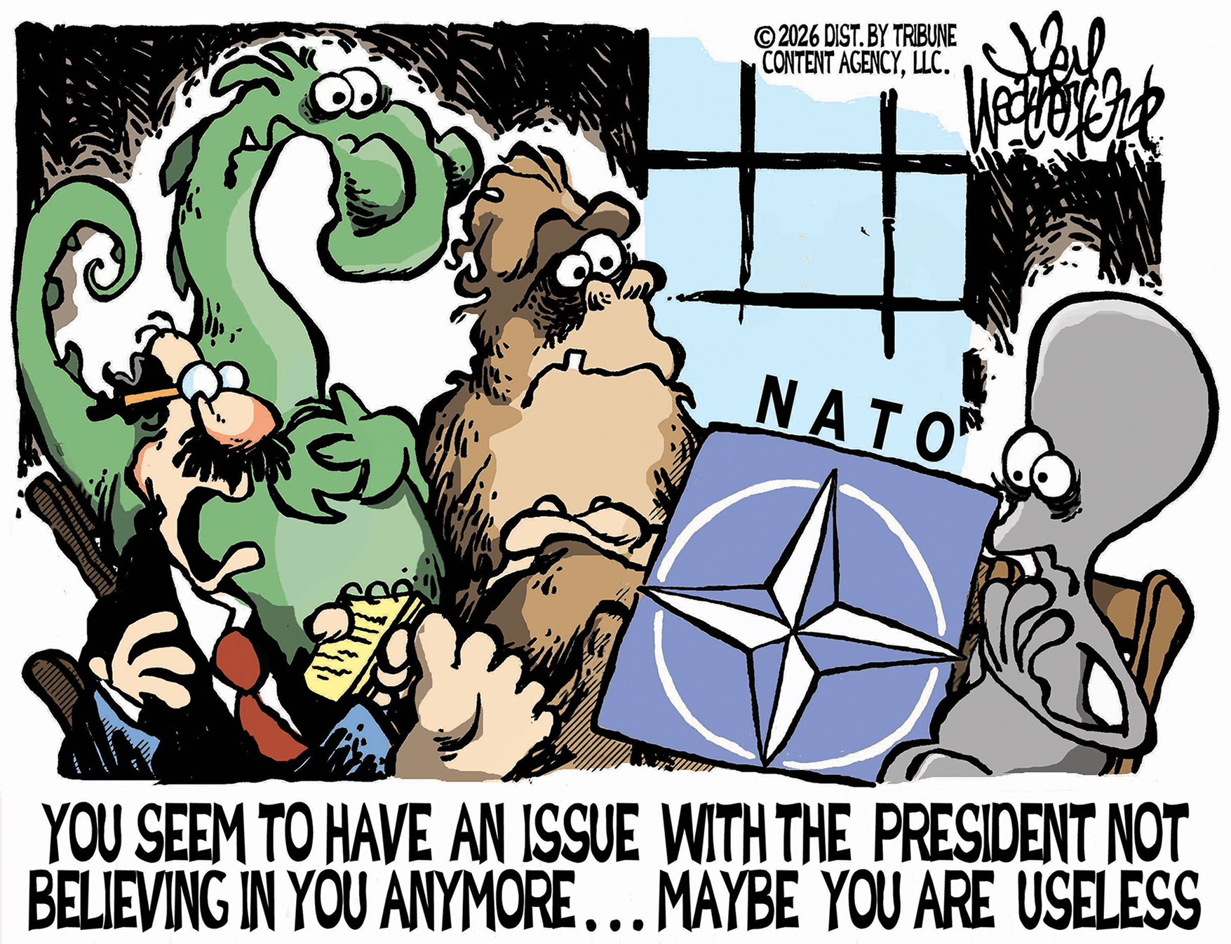 Opinion: The latest political cartoons