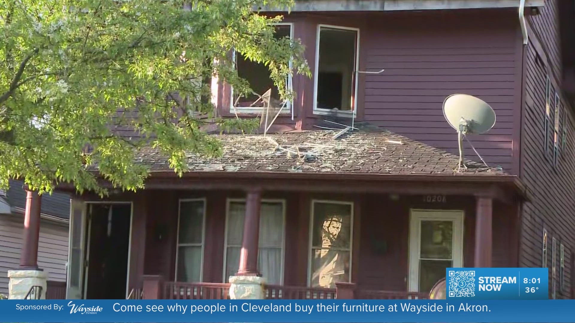 7 people taken to hospital following house fire in Cleveland