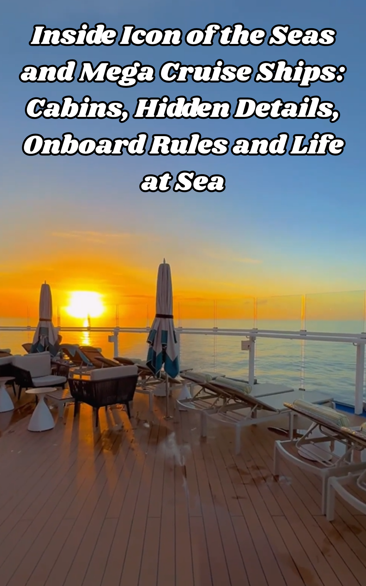 Inside Icon of the Seas and mega cruise ships: Cabins, hidden details ...