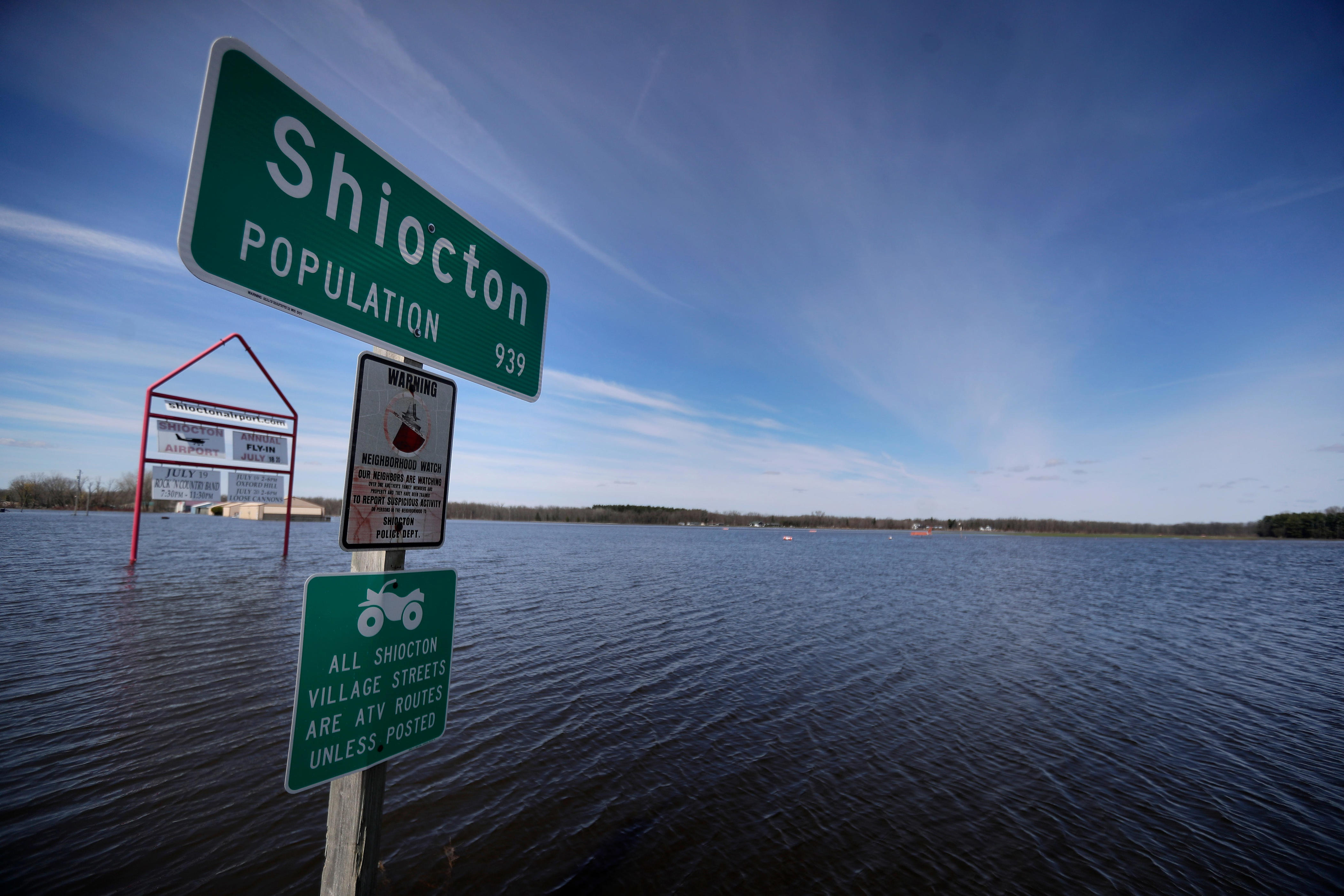 'Shiocton now is basically a lake.' Timeline recaps 100-year flood