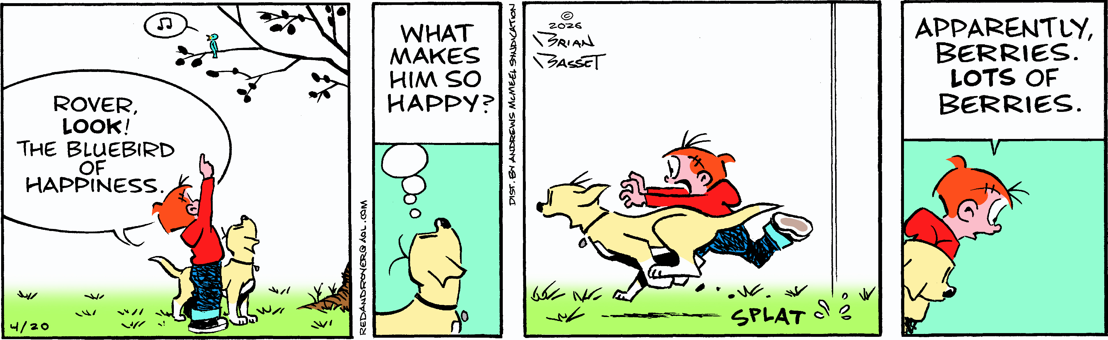 Red and Rover by Brian Basset