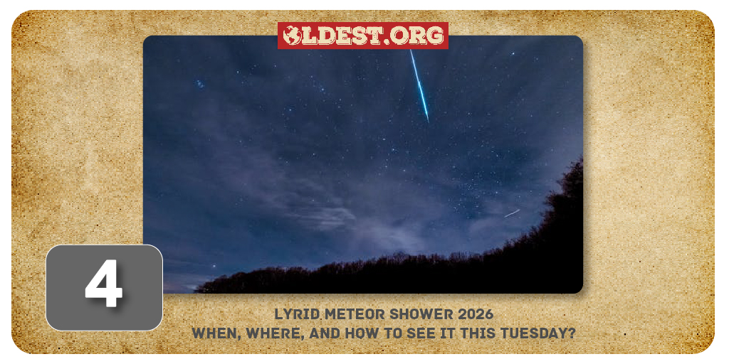 Lyrid meteor shower 2026: When, where, and how to see it this Tuesday?