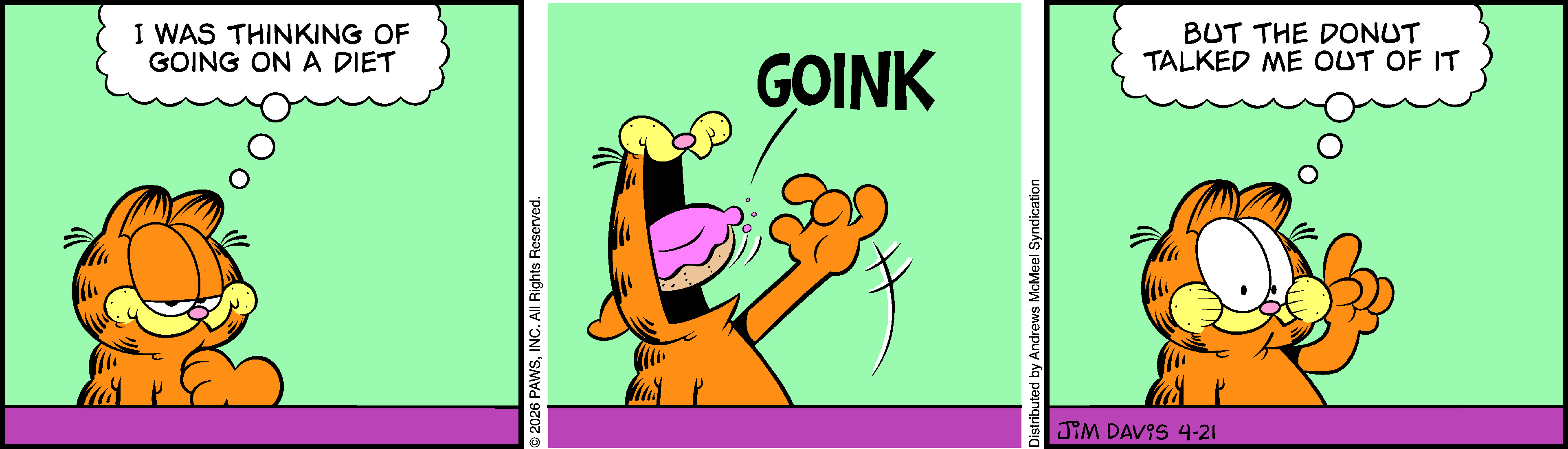 Garfield by Jim Davis