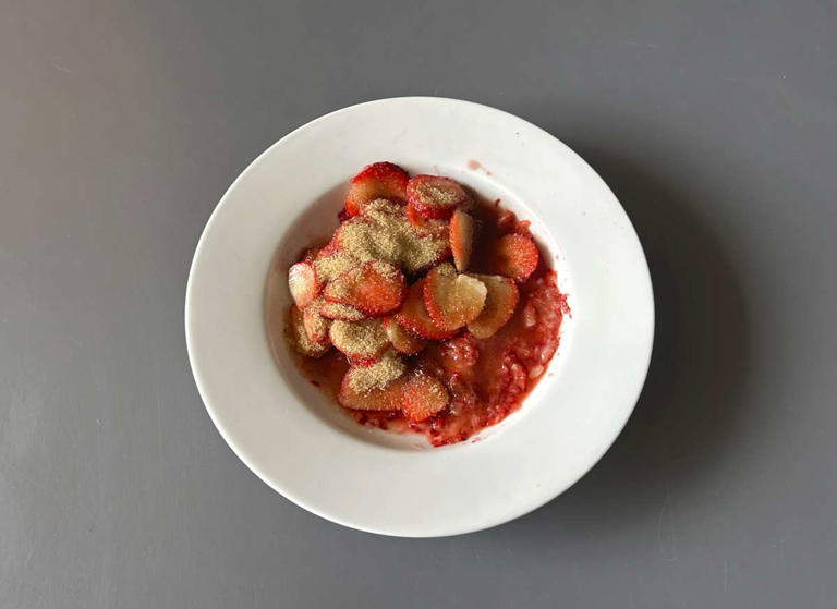 Strawberry shortcake, der Amerikanische Erdbeer-Sahne-Kuchen, der nie ...