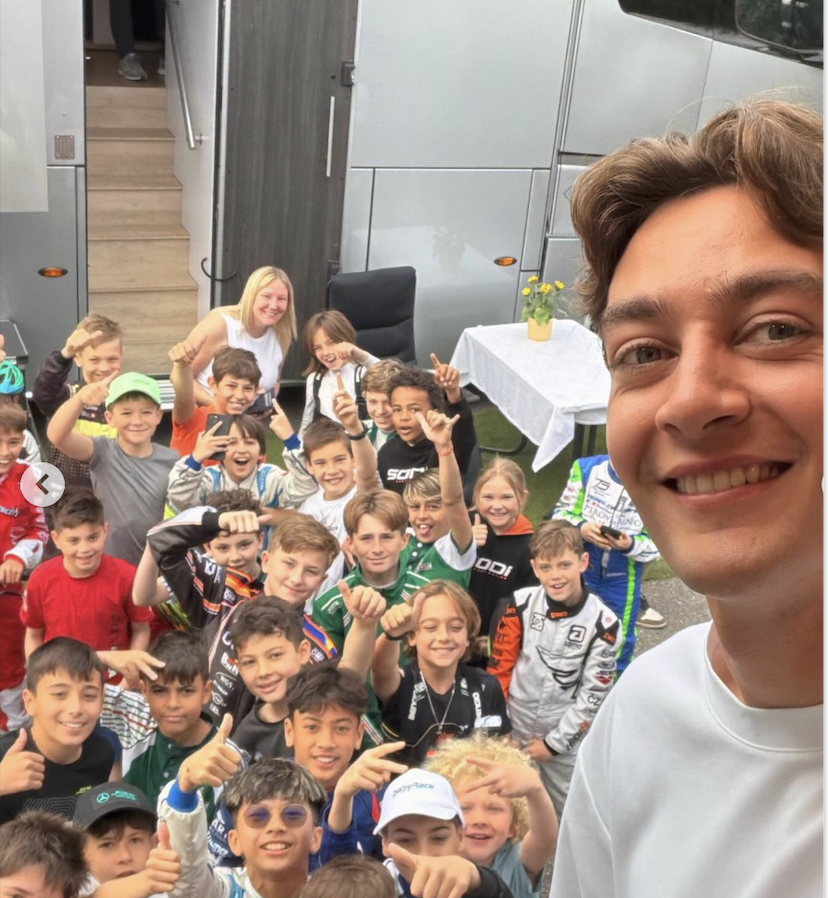 F1 – George Russell : immersion nostalgique au South Garda Karting ...