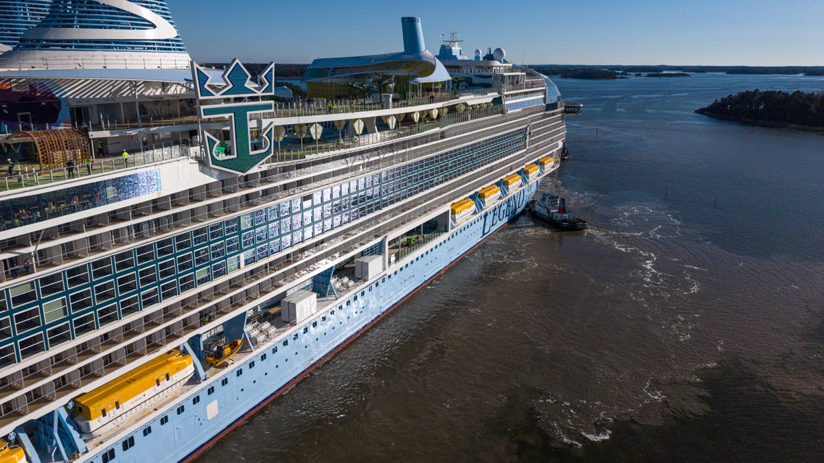 The world’s newest 'ultimate family vacation' just hit the open ocean