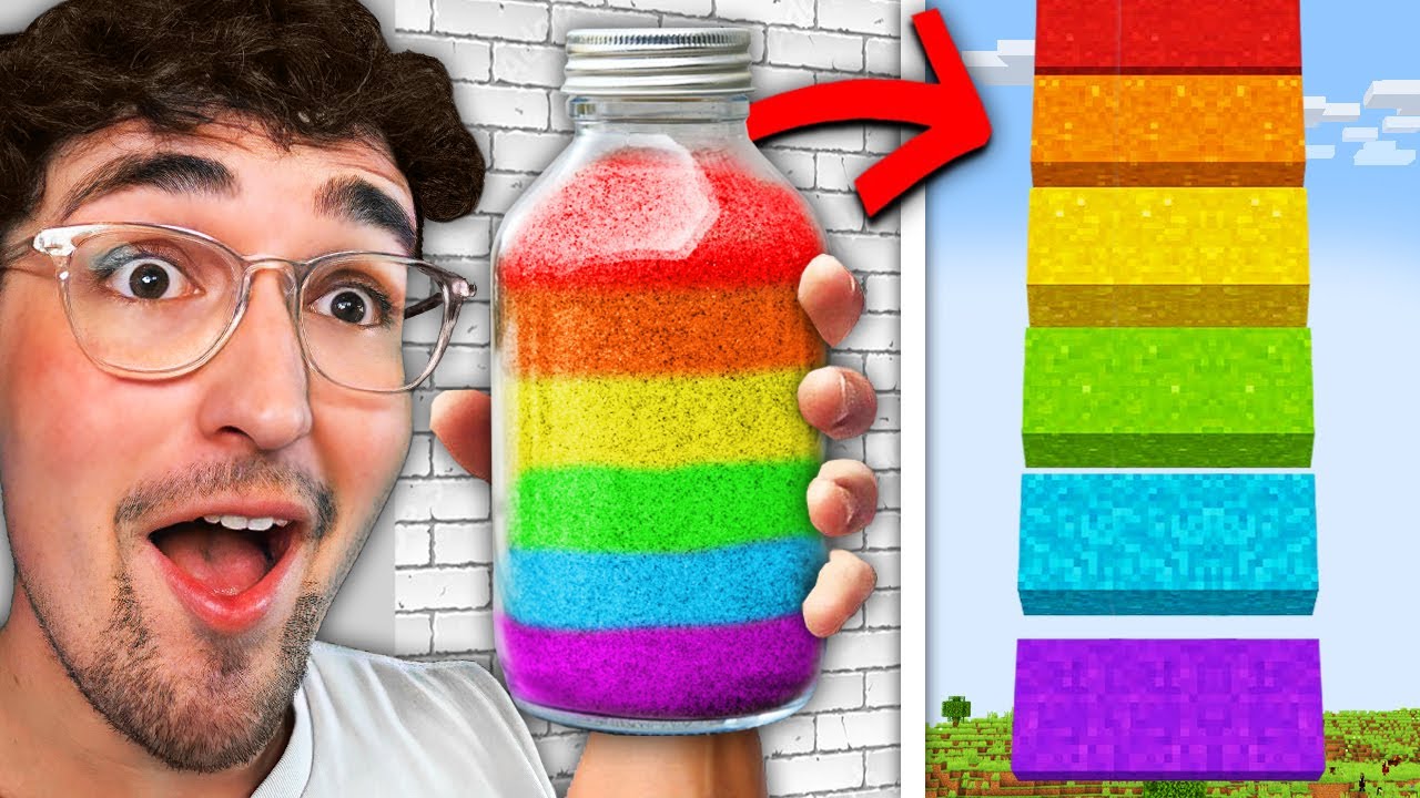 Minecraft satisfying builds from level 1 to 100