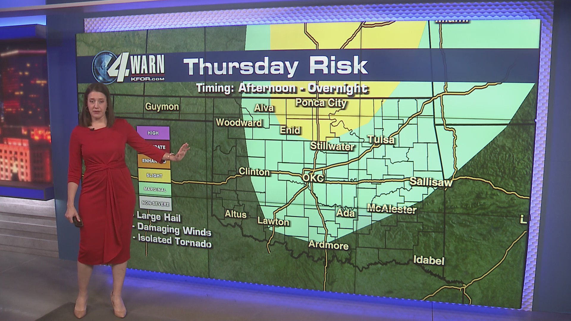 Emily Sutton tracks our next storm chances (4/21/26 6:15PM)