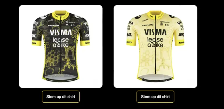 Visma | Lease a Bike reveal Tour de France jersey and give fans the ...
