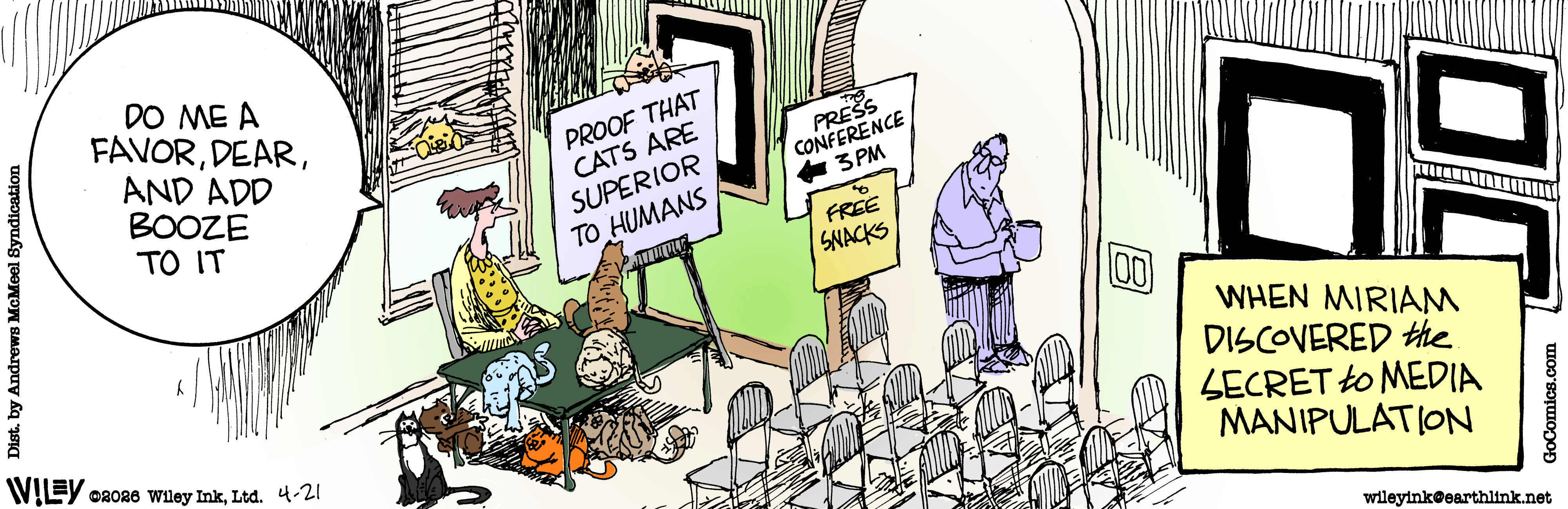 Non Sequitur by Wiley Miller