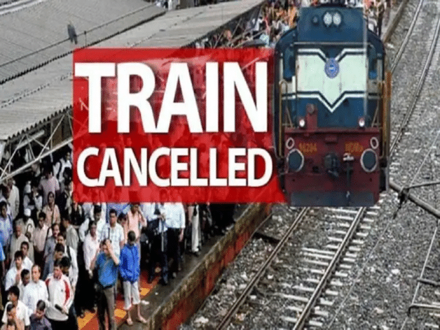 Train cancelled: Several trains cancelled until April 26; routes of ...