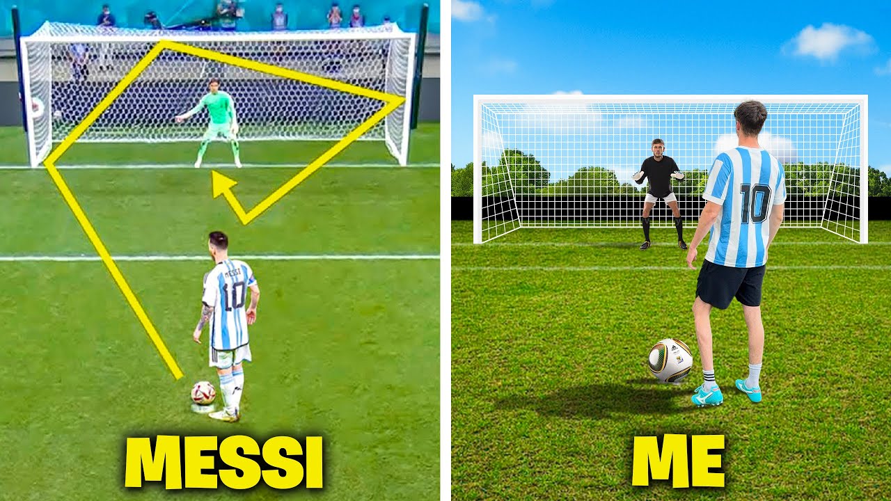 Recreating impossible football moments