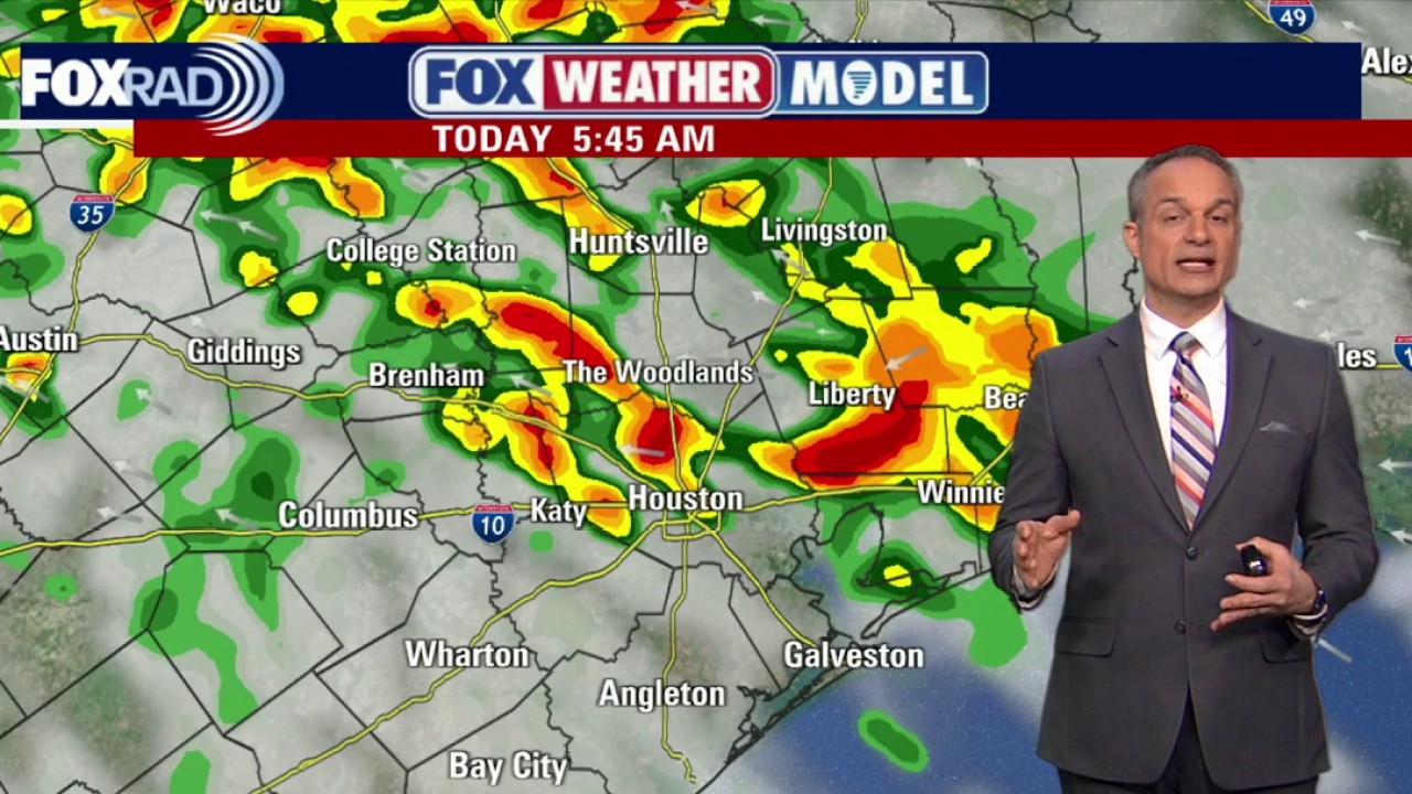 Houston weather: Showers, thunderstorms for Tuesday