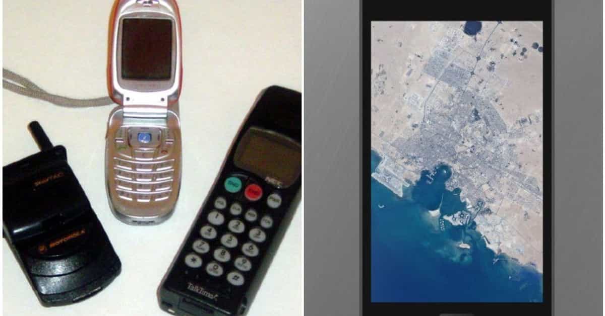 How cell phones have changed over the years