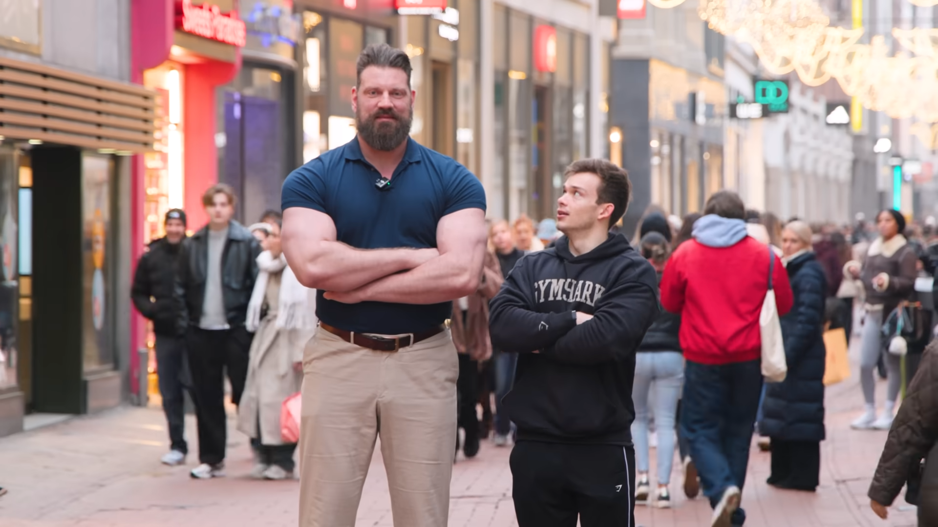 I spent 24 hours with world’s tallest bodybuilder