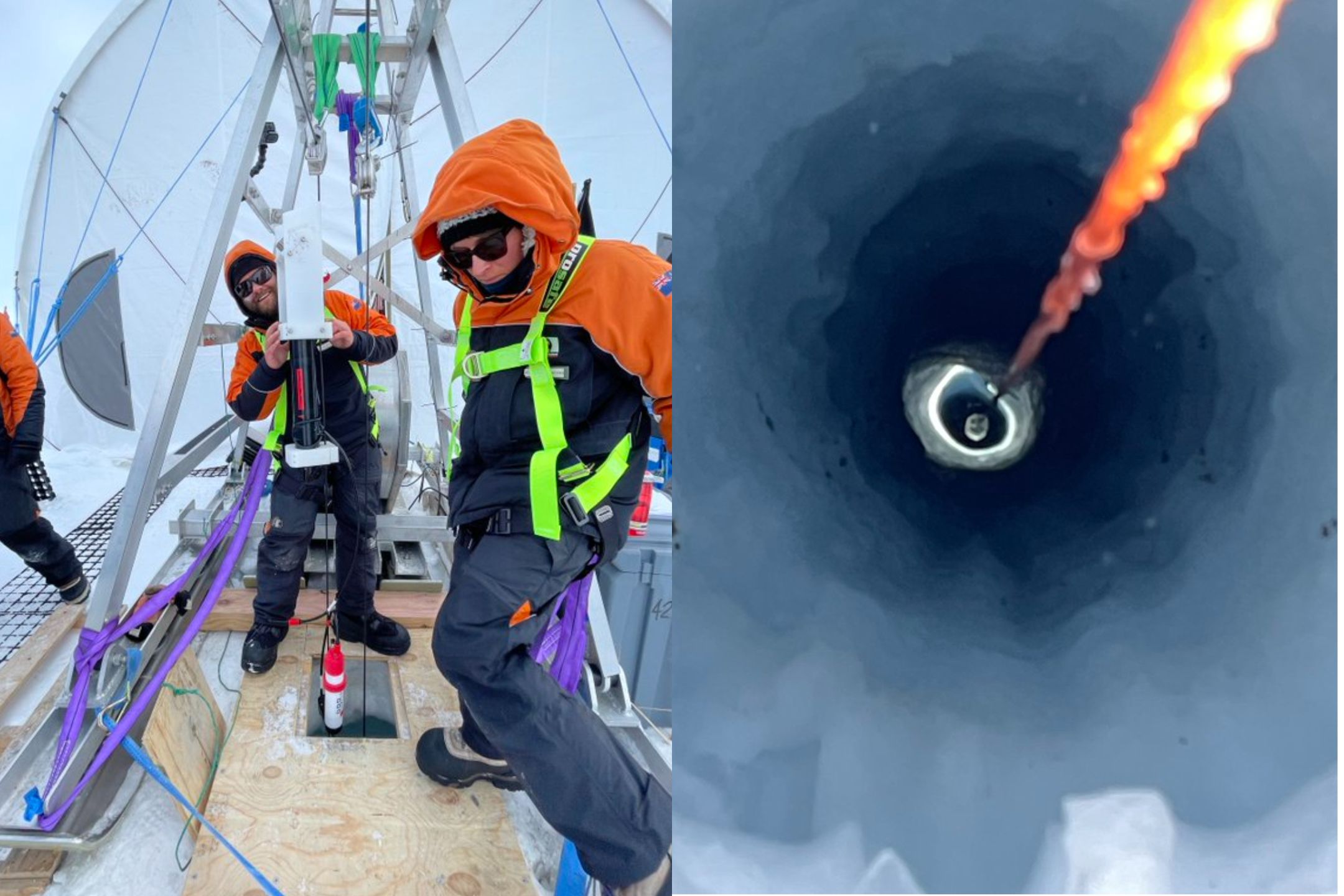 What a camera found 1,600 feet under Antarctic ice
