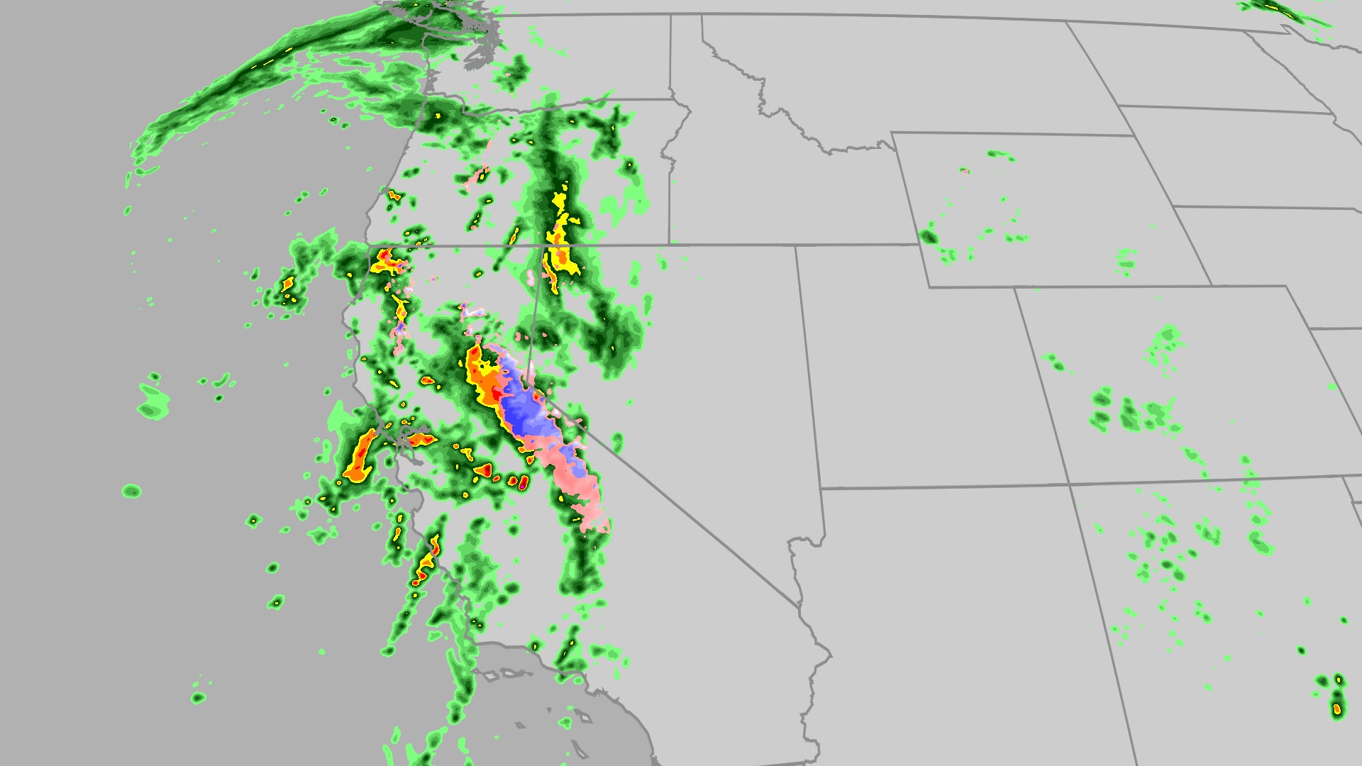 Much needed rain, snow, for the West, Great Basin, Rockies