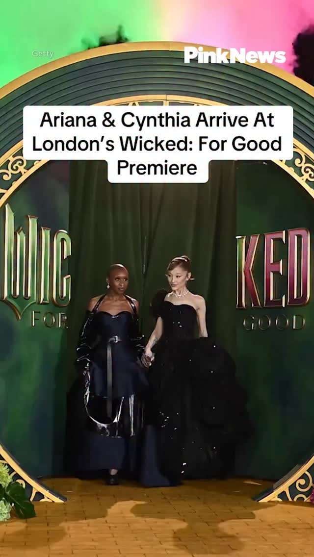 Ariana Grande & Cynthia Erivo stun at Wicked premiere, celebrate LGBTQ+ ...