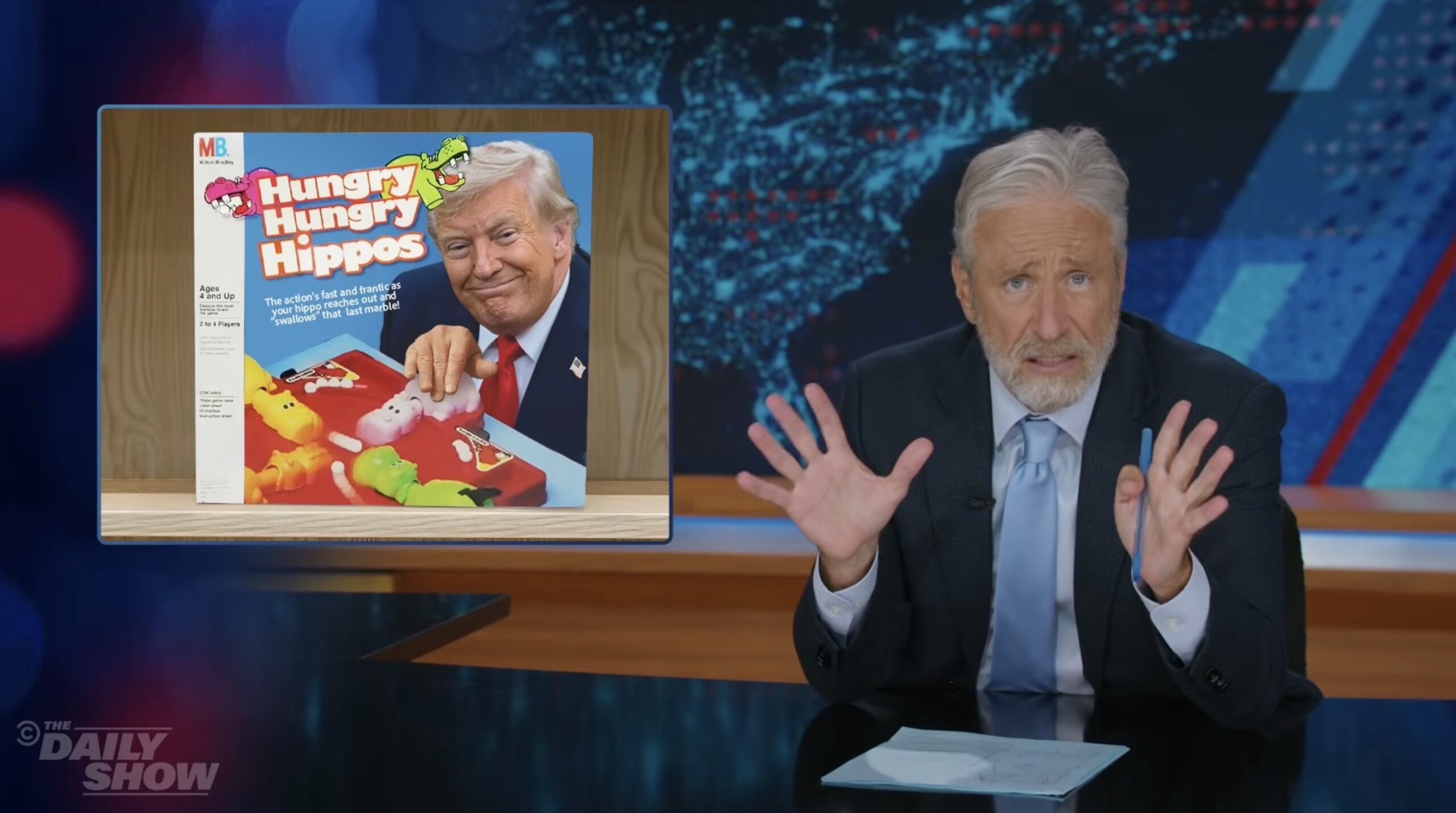 Jon Stewart ridicules Trump allies for claiming president is playing ...