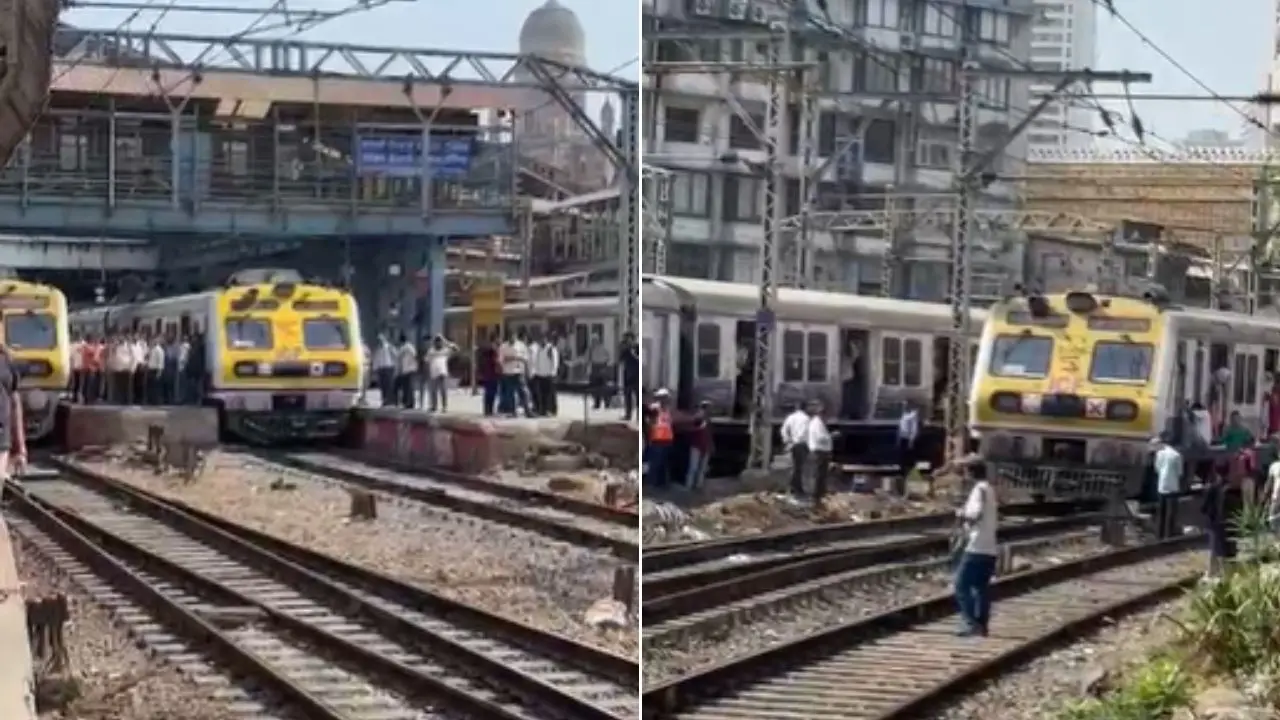 CSMT train scare: Two locals on same track, disaster averted