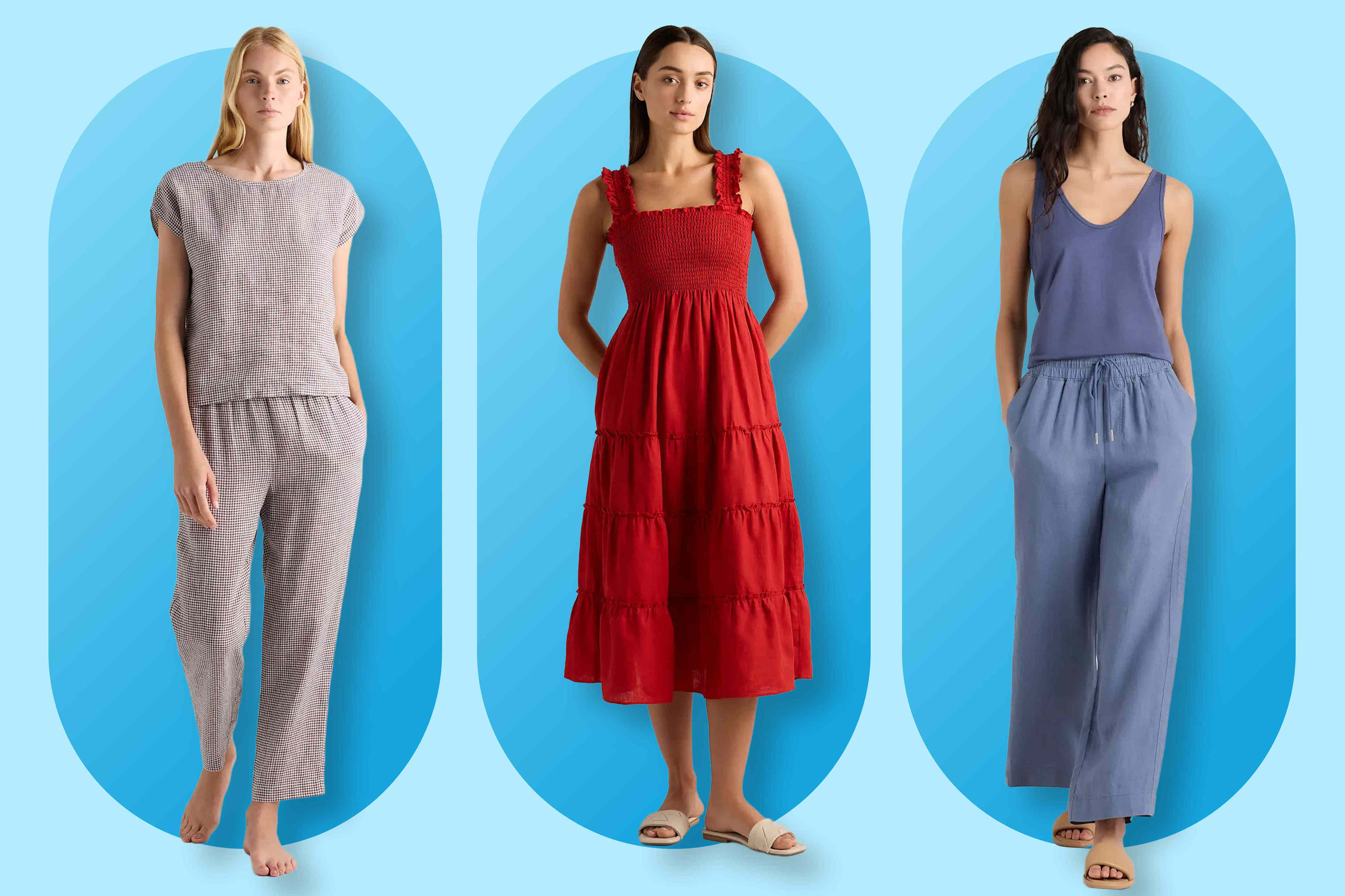 I’m cleaning out my closet for summer — these 12 linen tops, dresses ...